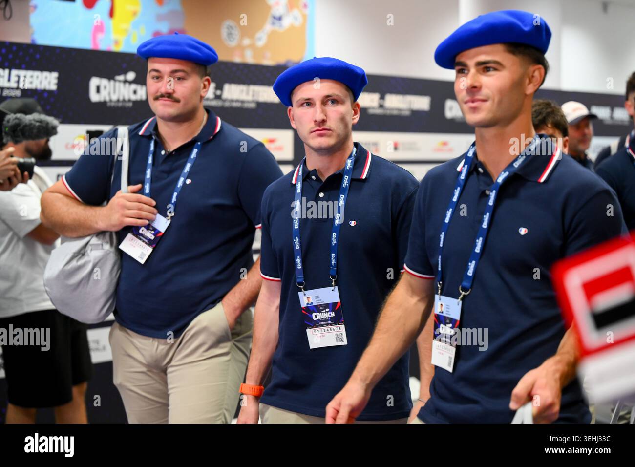 Max of France and Lucas Moro of France during the Crunch Creator 2026 ...