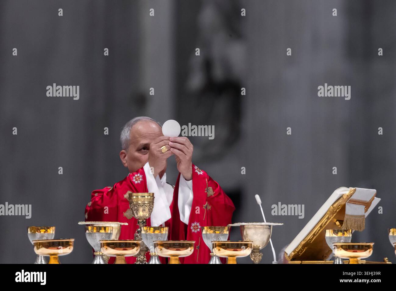Pope Leo XIV celebrates a Mass for the Solemnity of Pentecost in ST ...