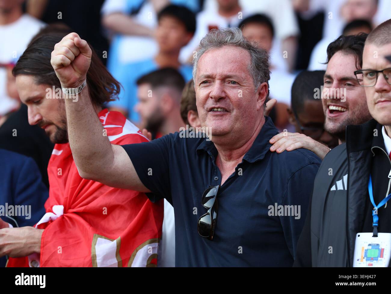 London, England, 24th May 2026. TV personality Piers Morgan celebrates ...