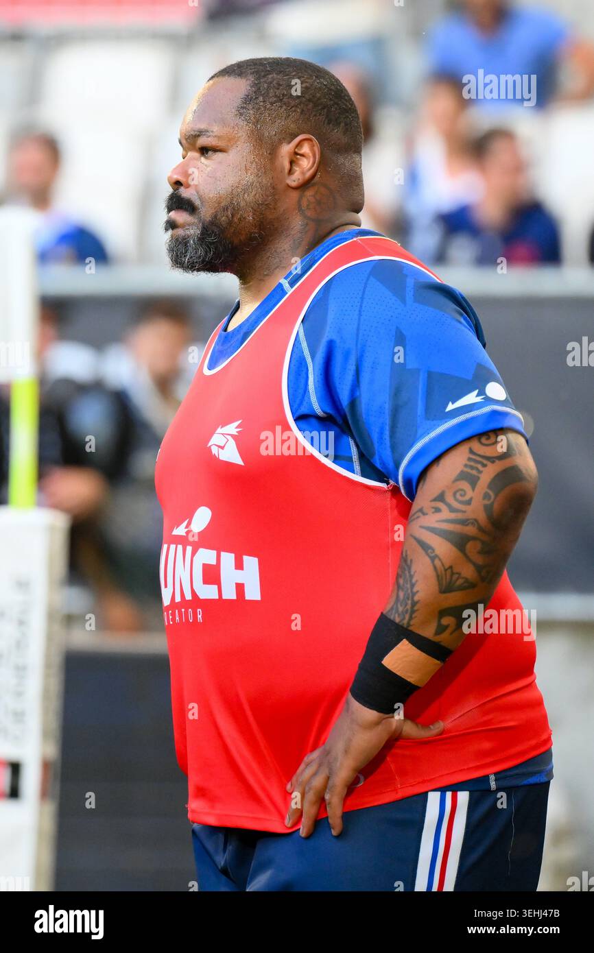 Mathieu Bastareaud of France during the Crunch Creator 2026 match ...