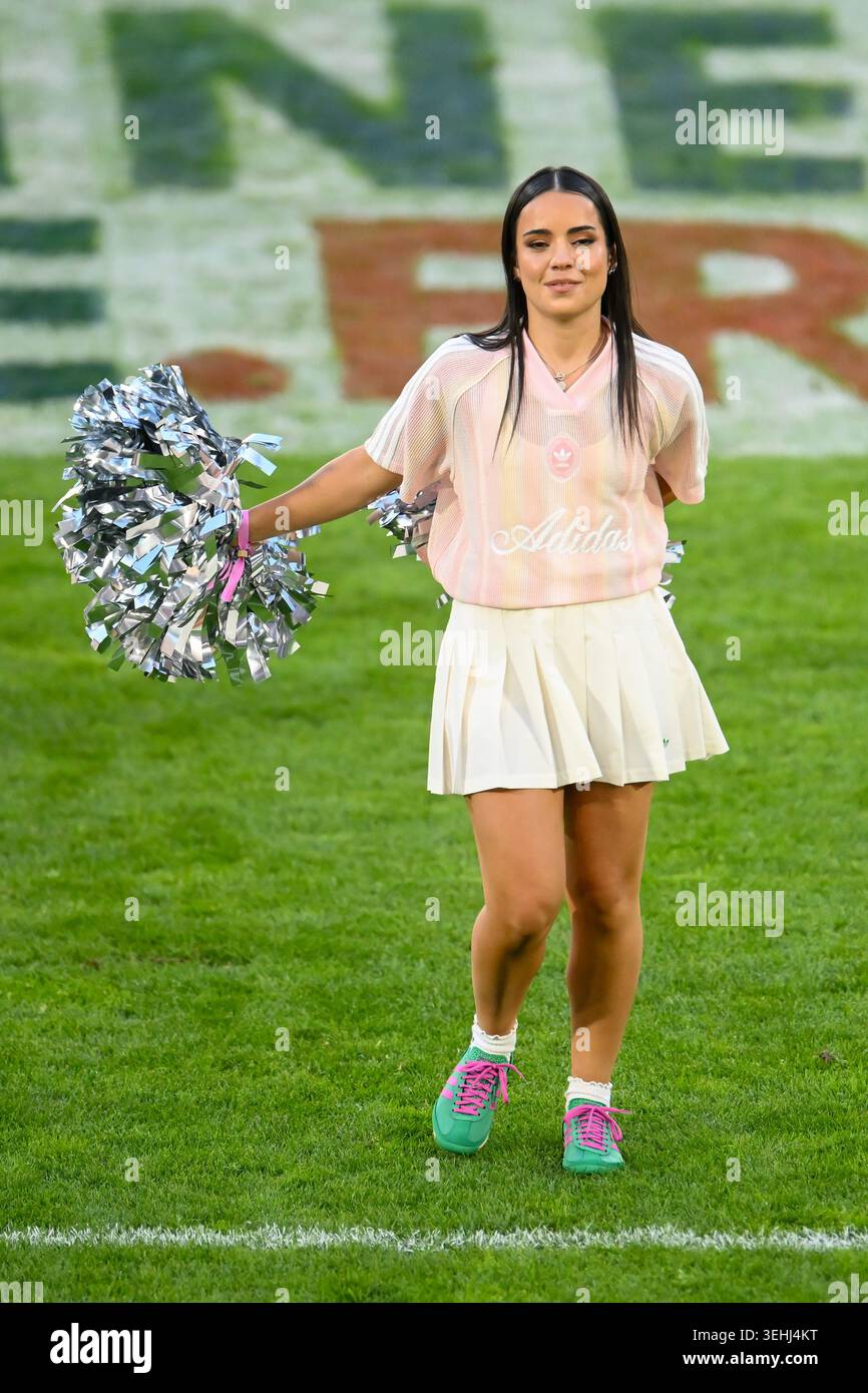 Lola Dumesnil during the Crunch Creator 2026 match betweeen France and ...