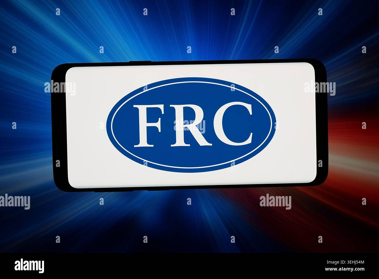 In this photo illustration, the logo of regulator Financial Reporting ...