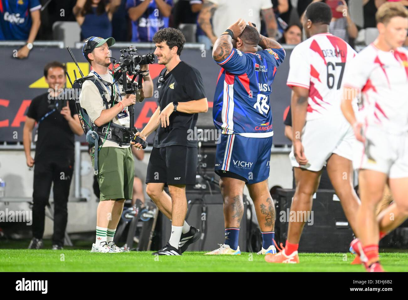 Mathieu Bastareaud of France during the Crunch Creator 2026 match ...
