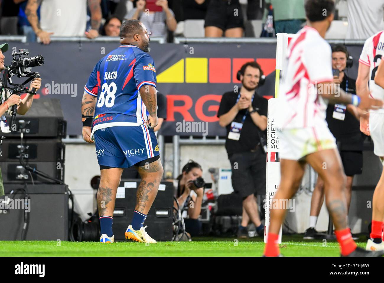 Mathieu Bastareaud of France during the Crunch Creator 2026 match ...