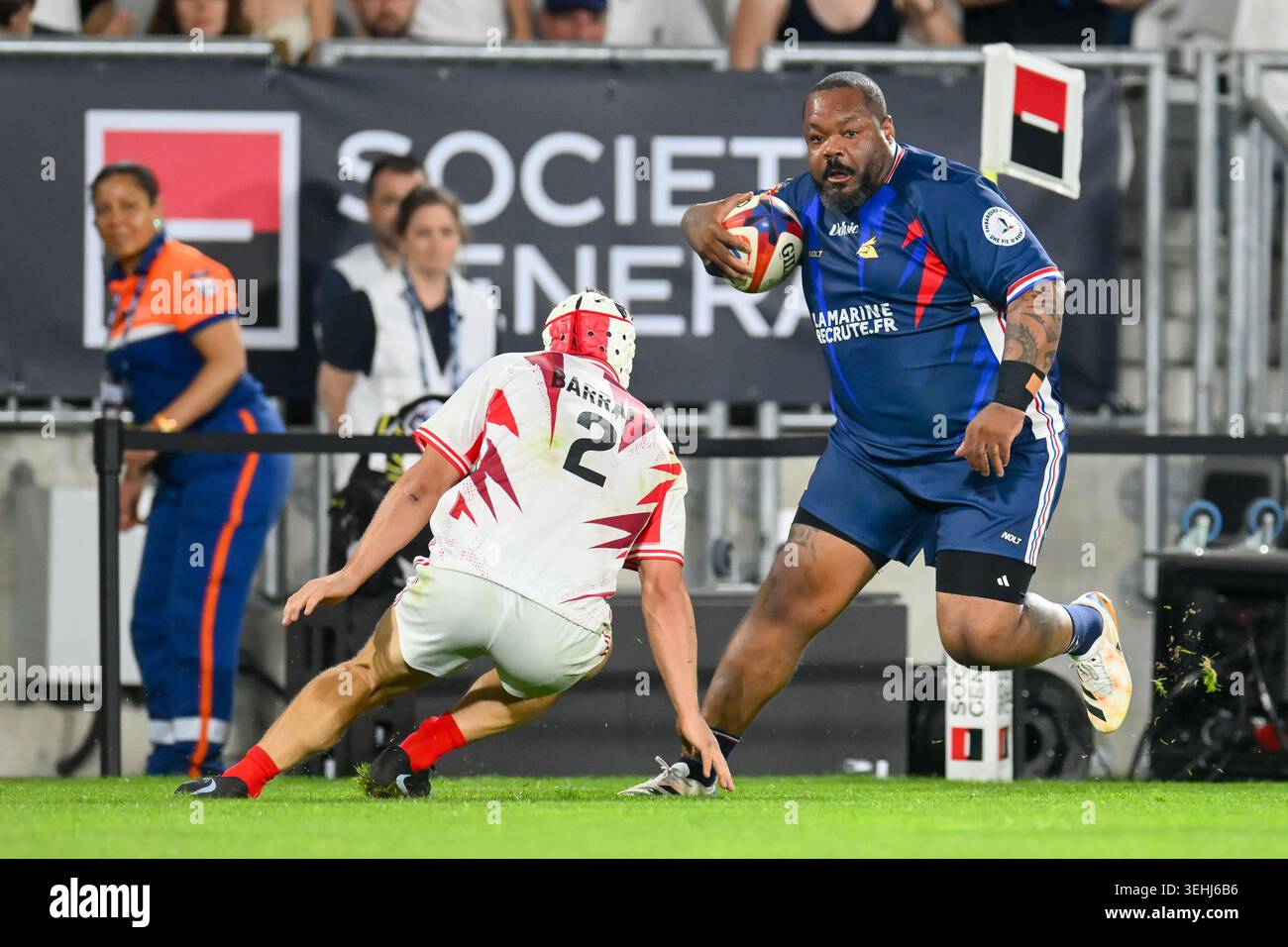 Mathieu Bastareaud of France during the Crunch Creator 2026 match ...
