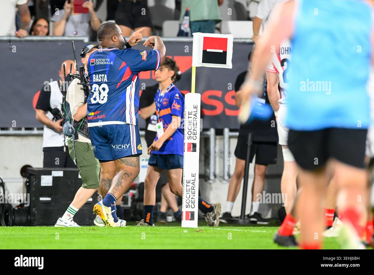 Mathieu Bastareaud of France during the Crunch Creator 2026 match ...