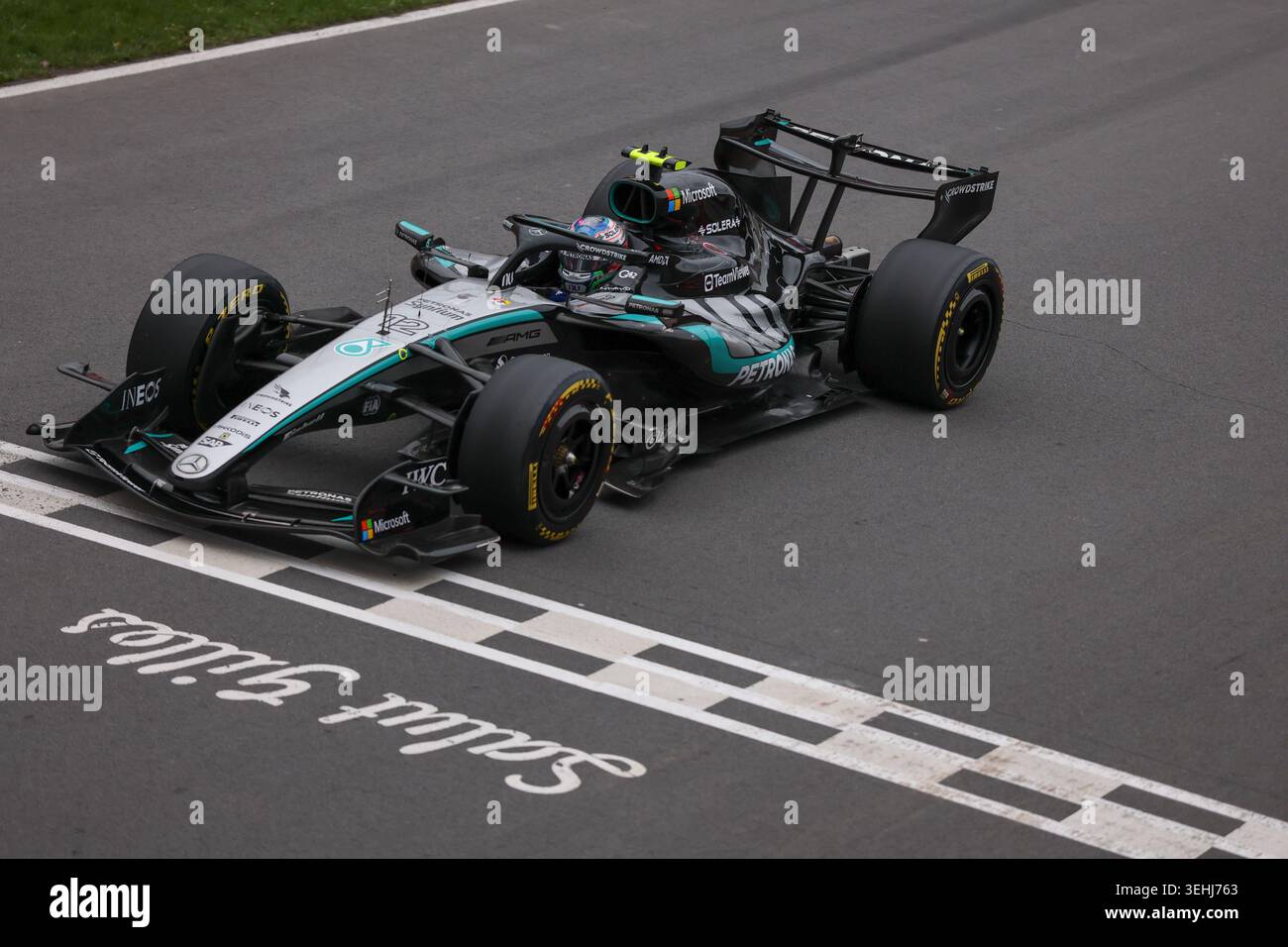 (260525) -- MONTREAL, May 25, 2026 (Xinhua) -- Mercedes' Kimi Antonelli ...