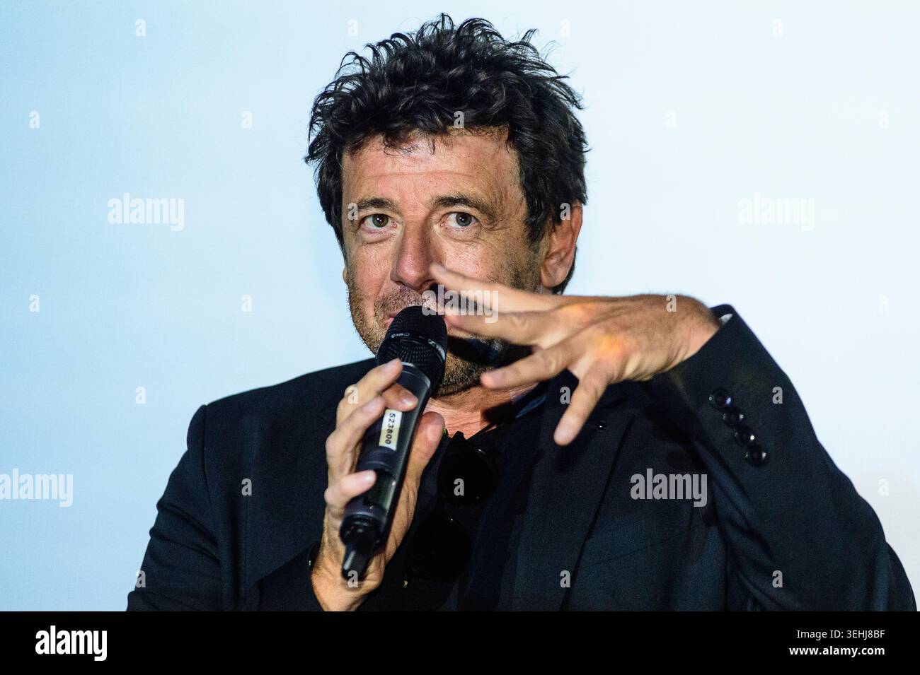 The french actor and singer Patrick Bruel in Brussels to introduce his ...