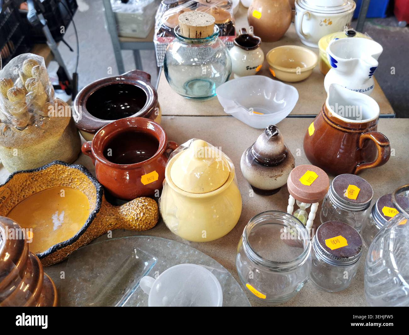 Attic sale of decorative objects. Attic sale Bsip 016949 002 Stock ...