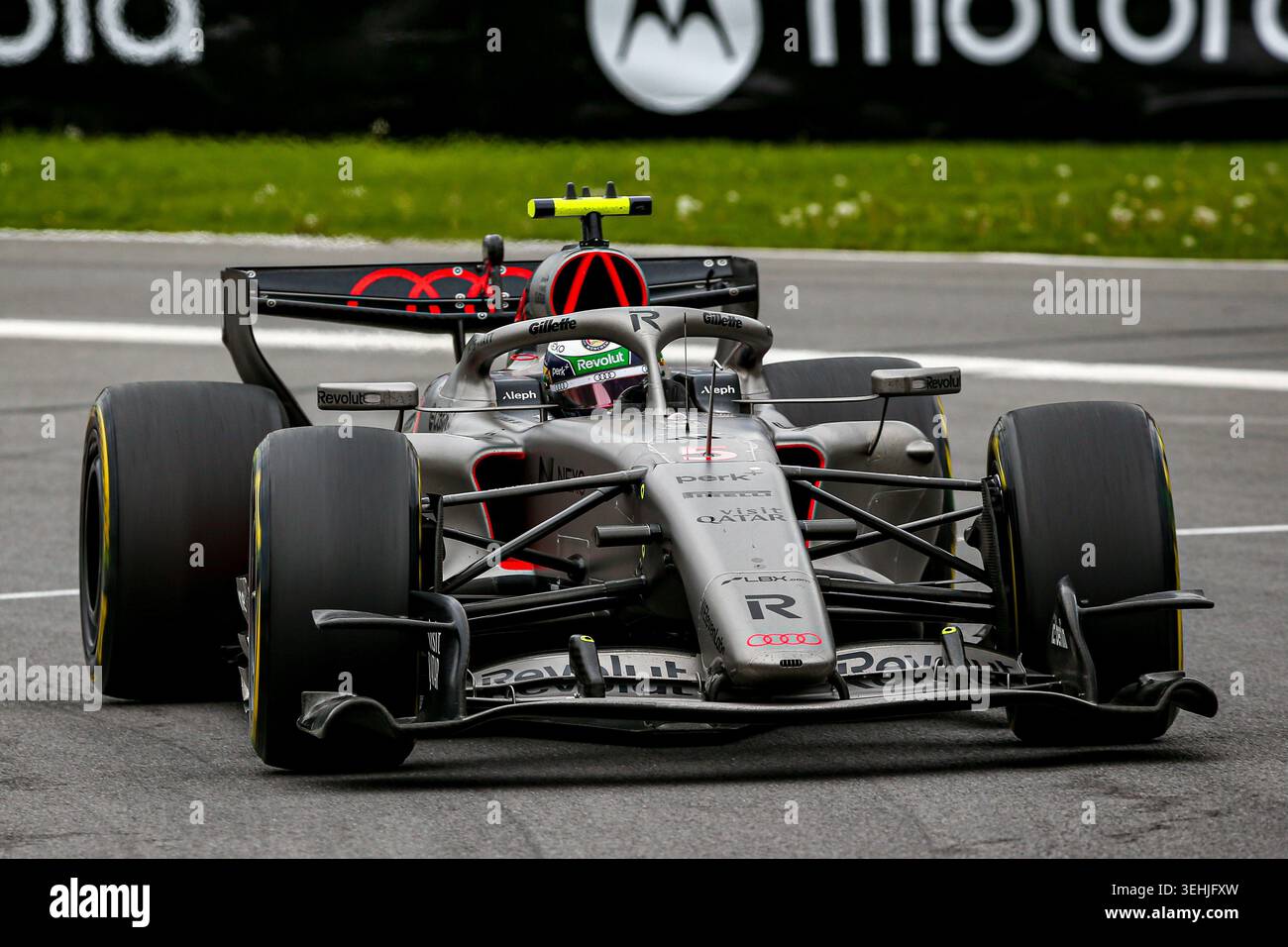 Gabriel Bortoleto of Brazil driving the (5) Audi Revolut F1 Team R26 ...