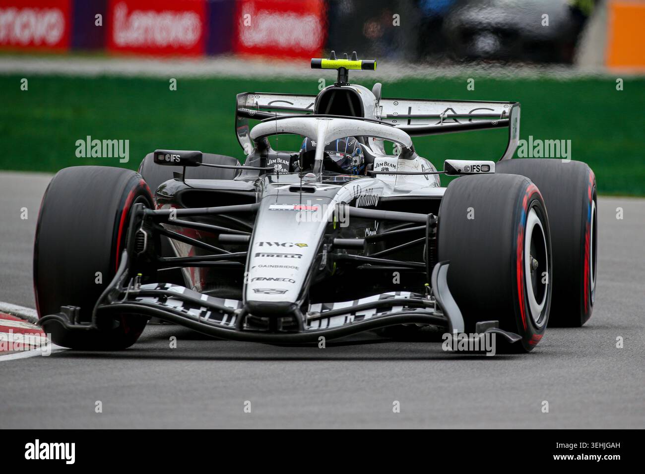Valtteri Bottas of Finland driving the (77) Cadillac Formula 1 Team ...