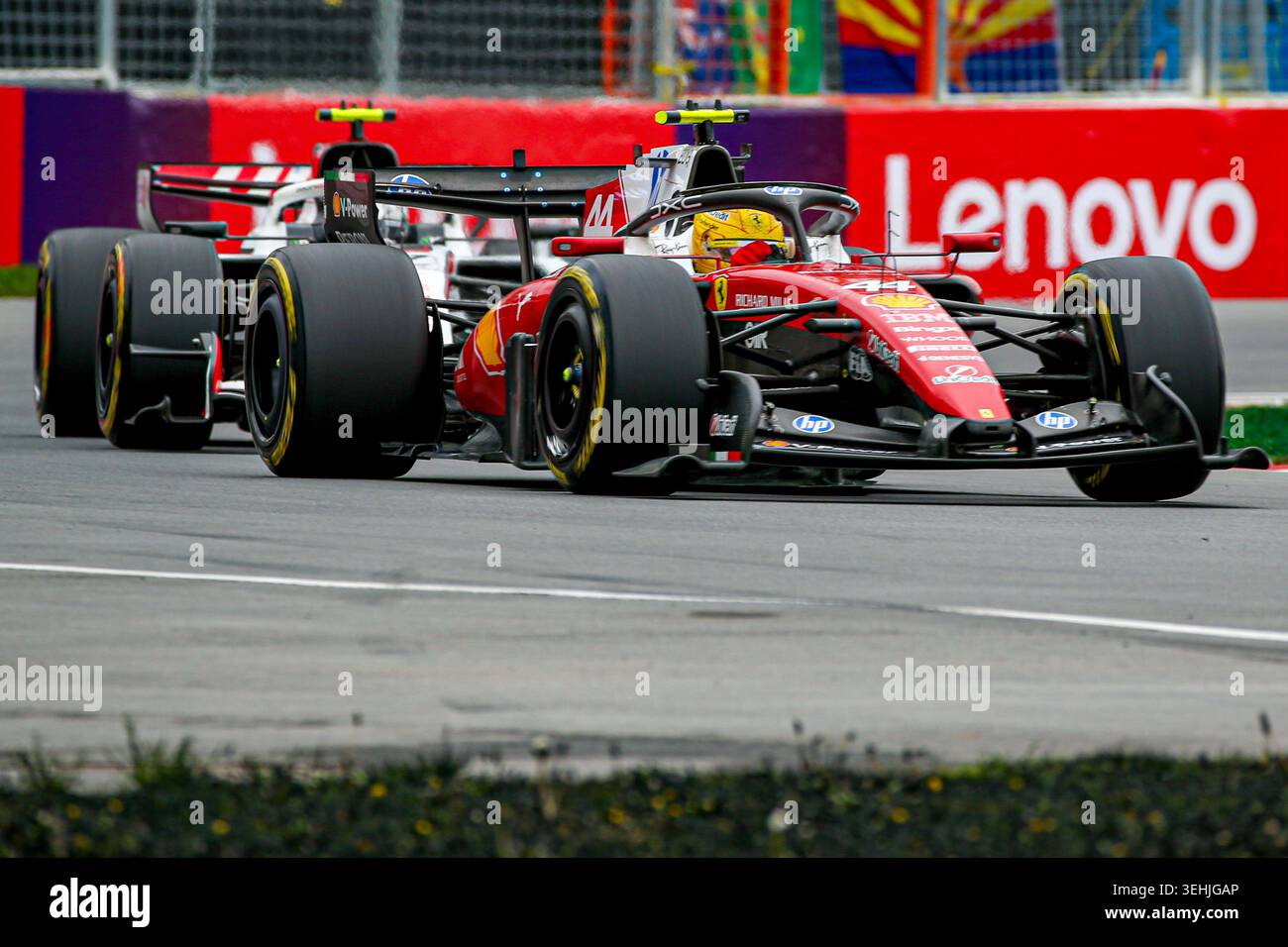 Lewis Hamilton of UK driving the (44) Scuderia Ferrari HP SF-26 Ferrari ...