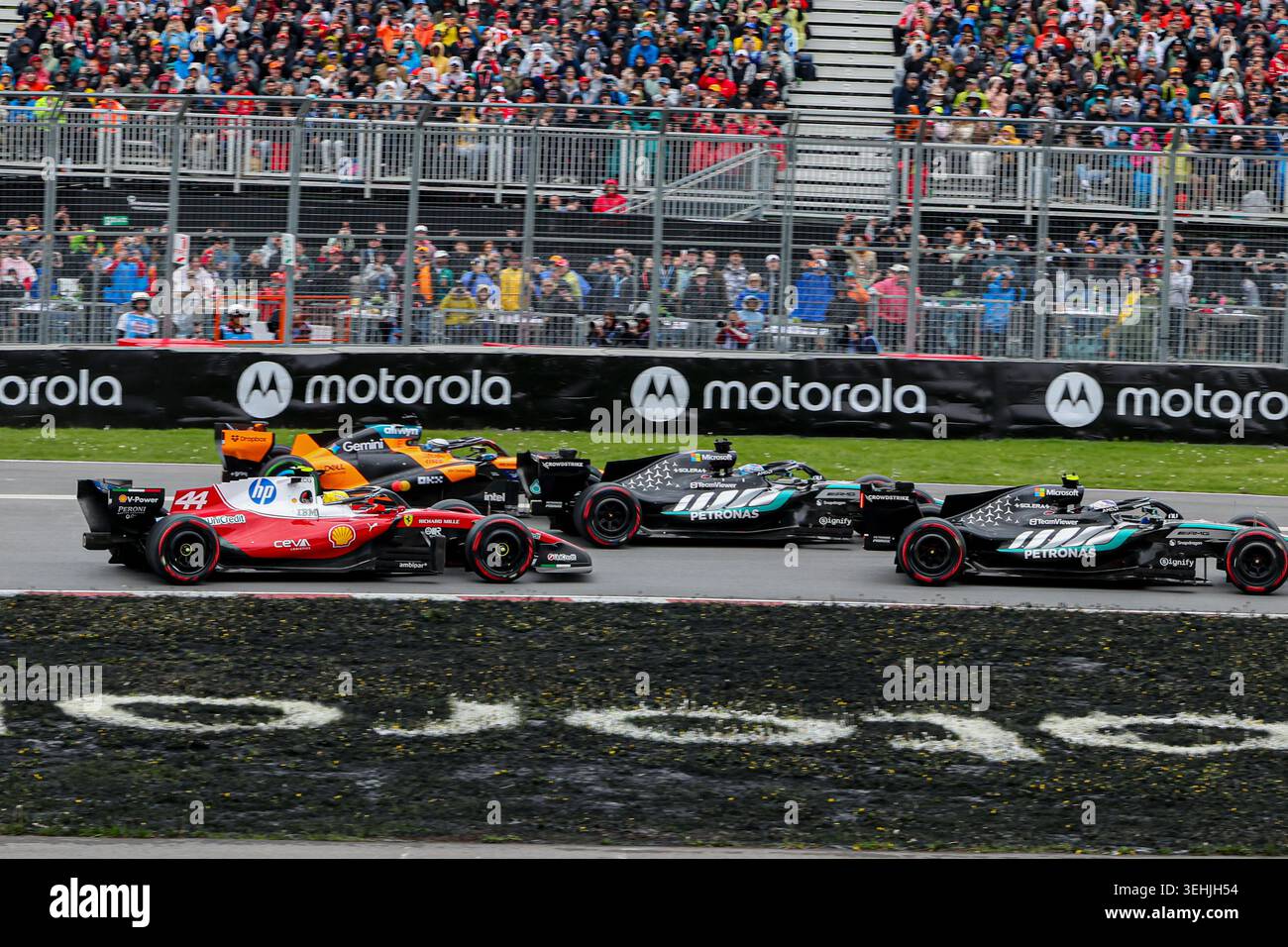Start of the race during the Formula 1 Lenovo Grand Prix Du Canada on ...