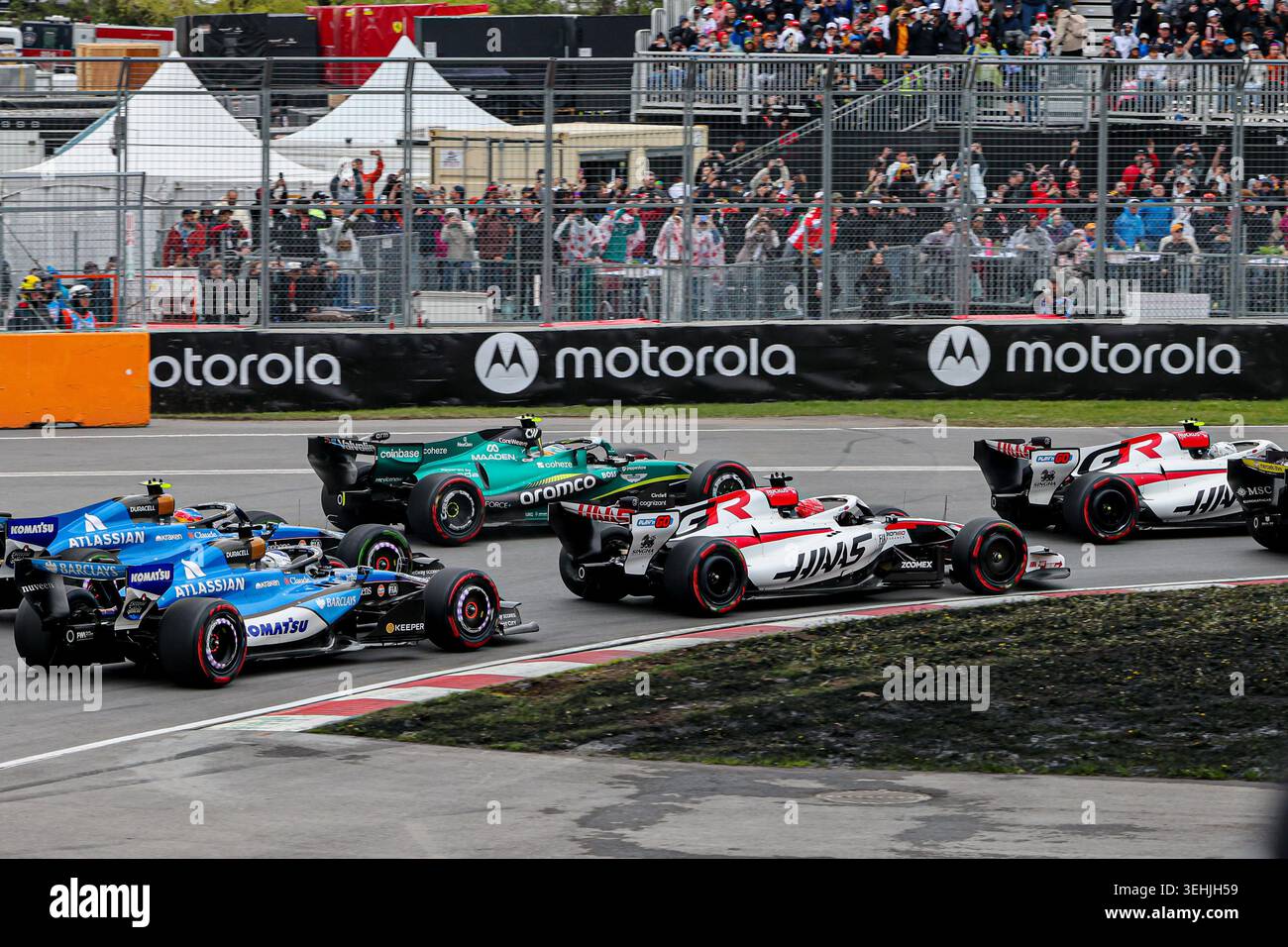 Start of the race during the Formula 1 Lenovo Grand Prix Du Canada on ...