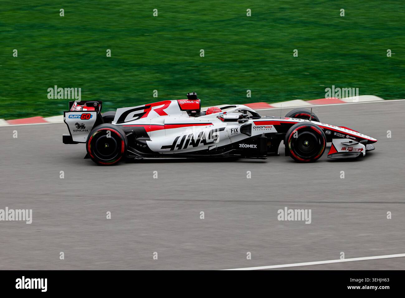 Esteban Ocon of France driving the (31) TGR Haas F1 Team VF-26 Ferrari ...