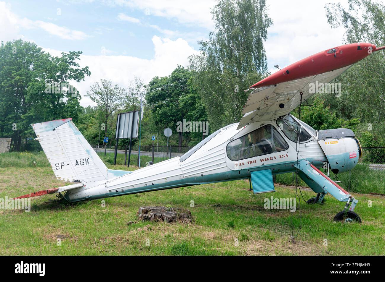 Szczecin Poland May 2026 Szczecin DÄÖbie Airfield SP-AGK - PZL-Okecie ...