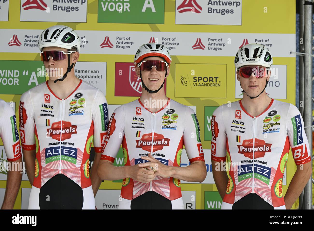 Belgian Michael Vanthourenhout of Pauwels Sauzen-Altez Industriebouw ...