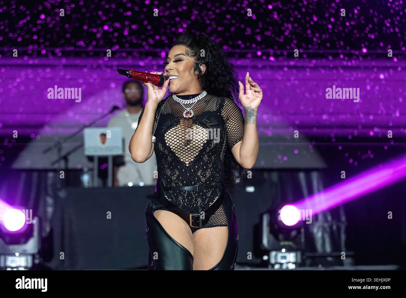 National recording artist Keyshia Cole performs at the Keyshia Cole and ...