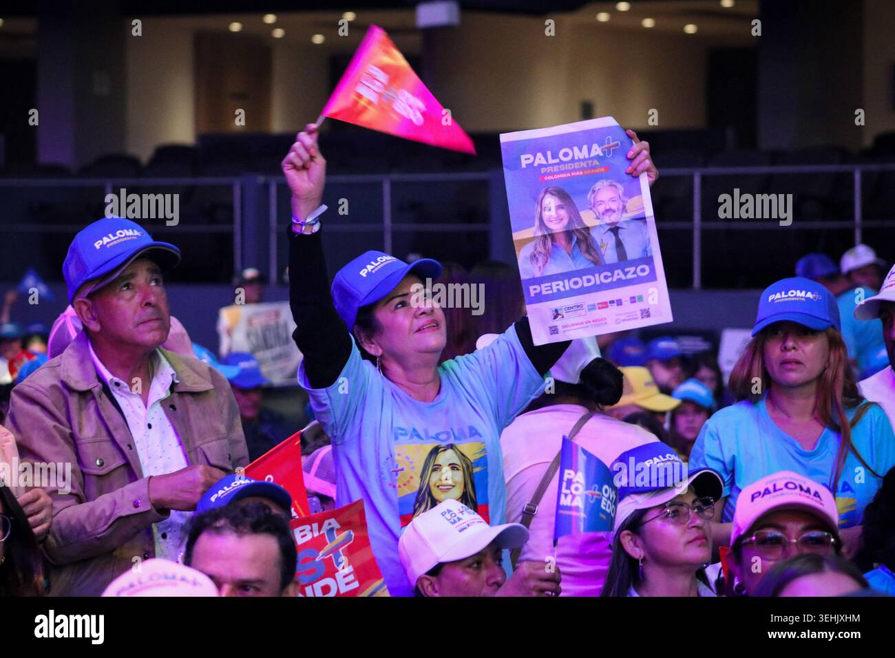 Colombian right-wing candidate Paloma Valencia closes her political ...