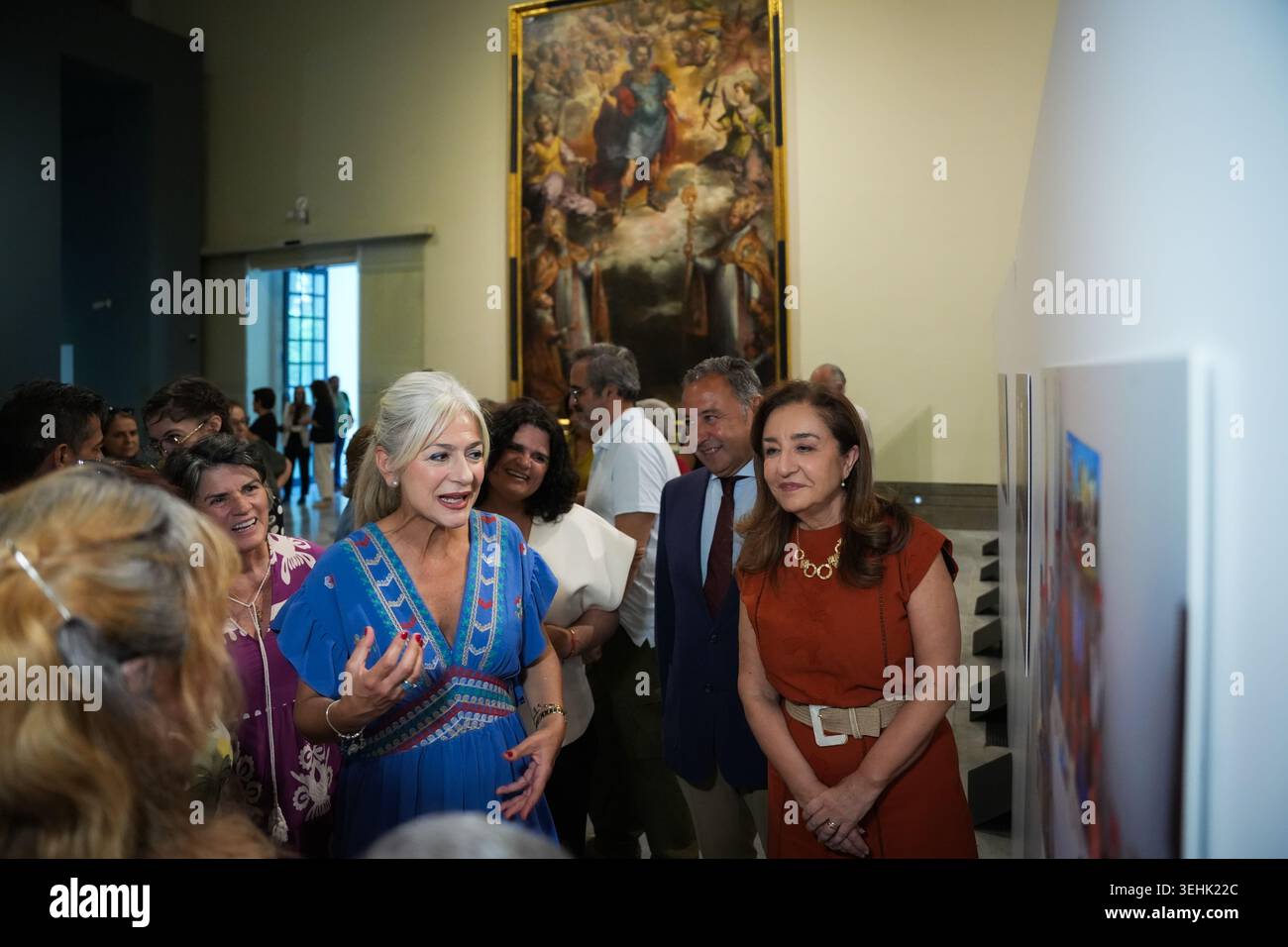 The acting Regional Minister for Culture and Sport, Patricia del Pozo ...