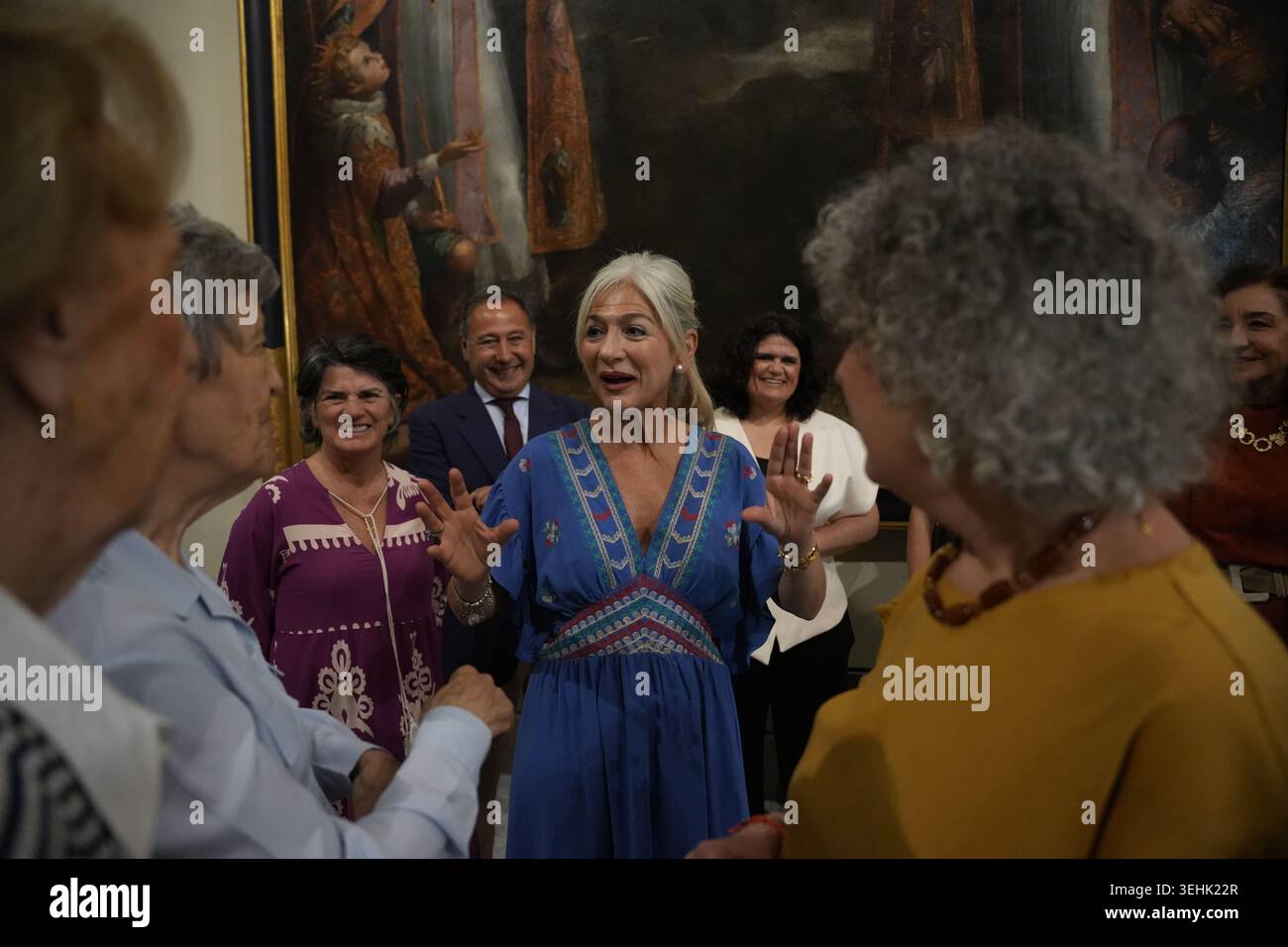 The acting Regional Minister for Culture and Sport, Patricia del Pozo ...