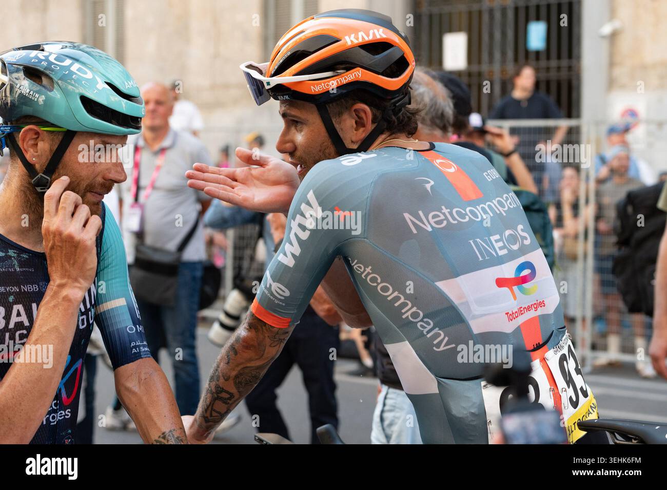 IPA85064505 - Filippo Ganna, NETCOMPANY INEOS CYCLING TEAM during the ...