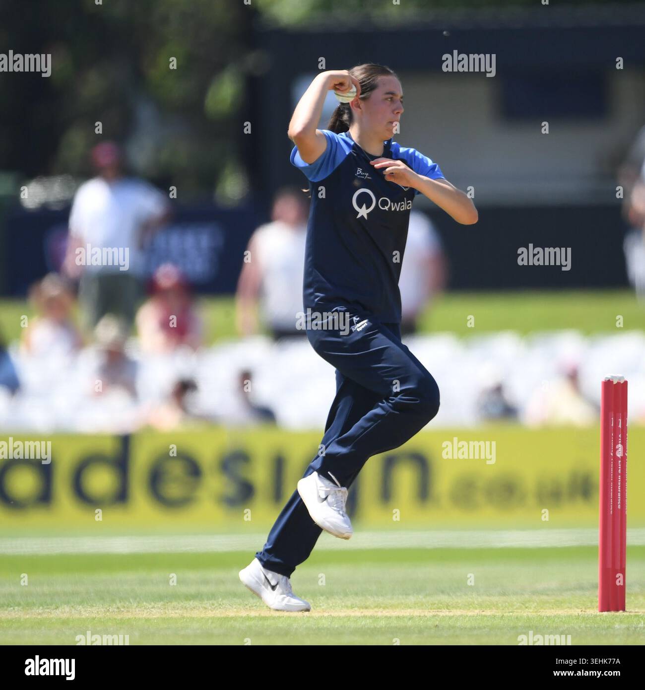 Canterbury, England. 25th May 2026. Isabella James during the Vitality ...