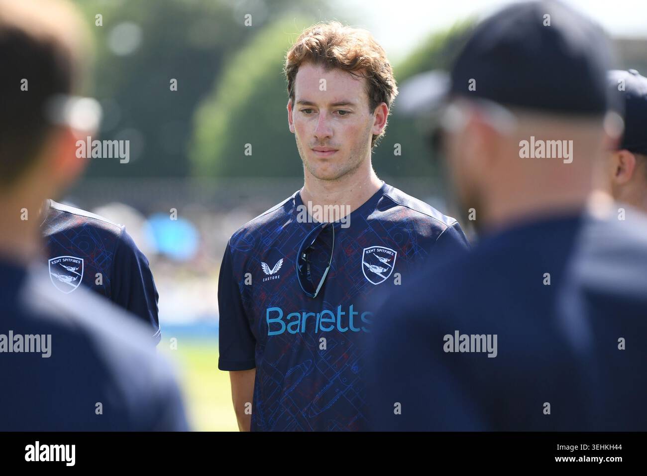 Canterbury, England. 25th May 2026. Dian Forrester before the Vitality ...