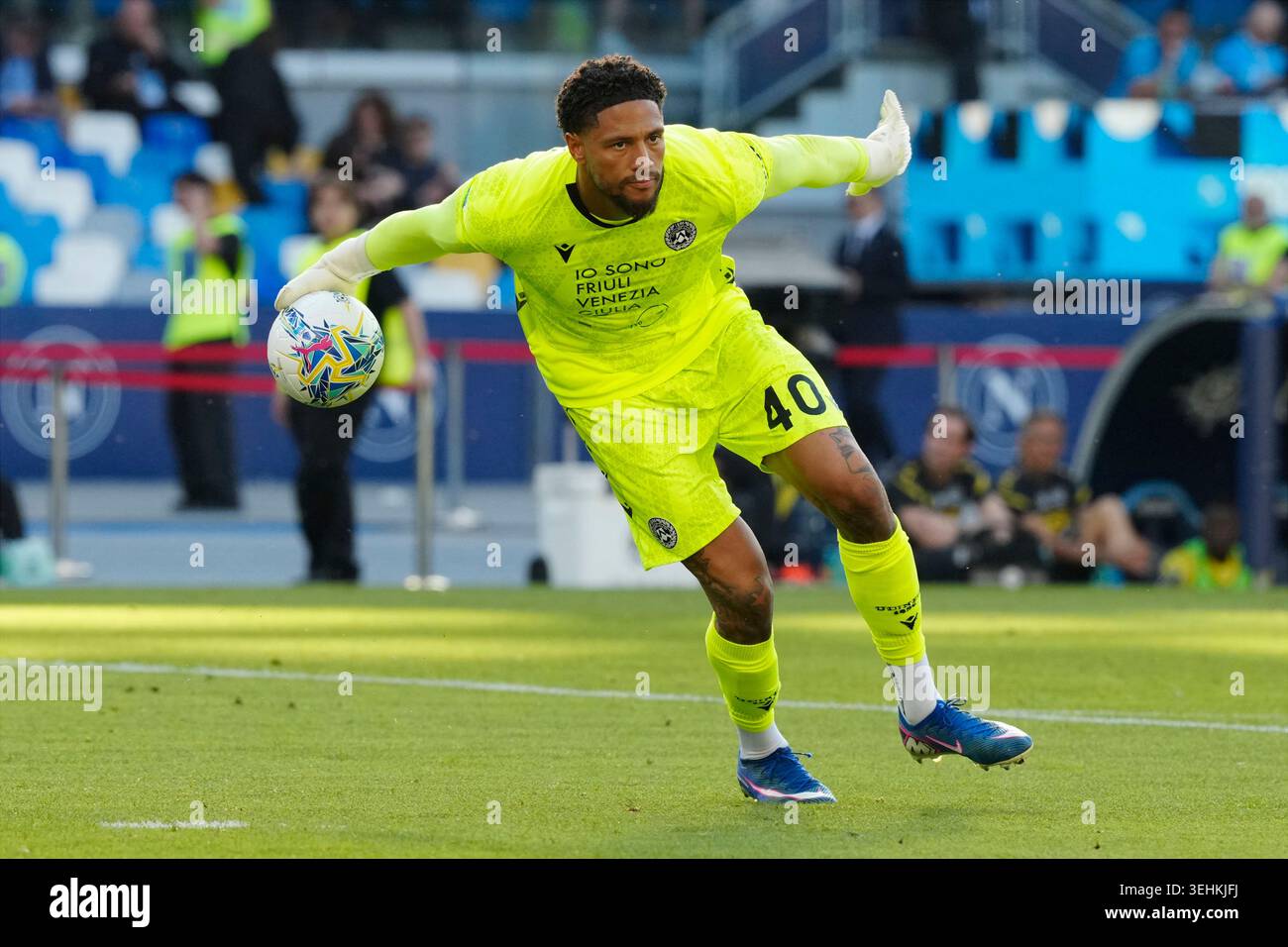 Naples, Italy. 24 May, 2026. Maduka Okoye of Udinese Calcio during the ...