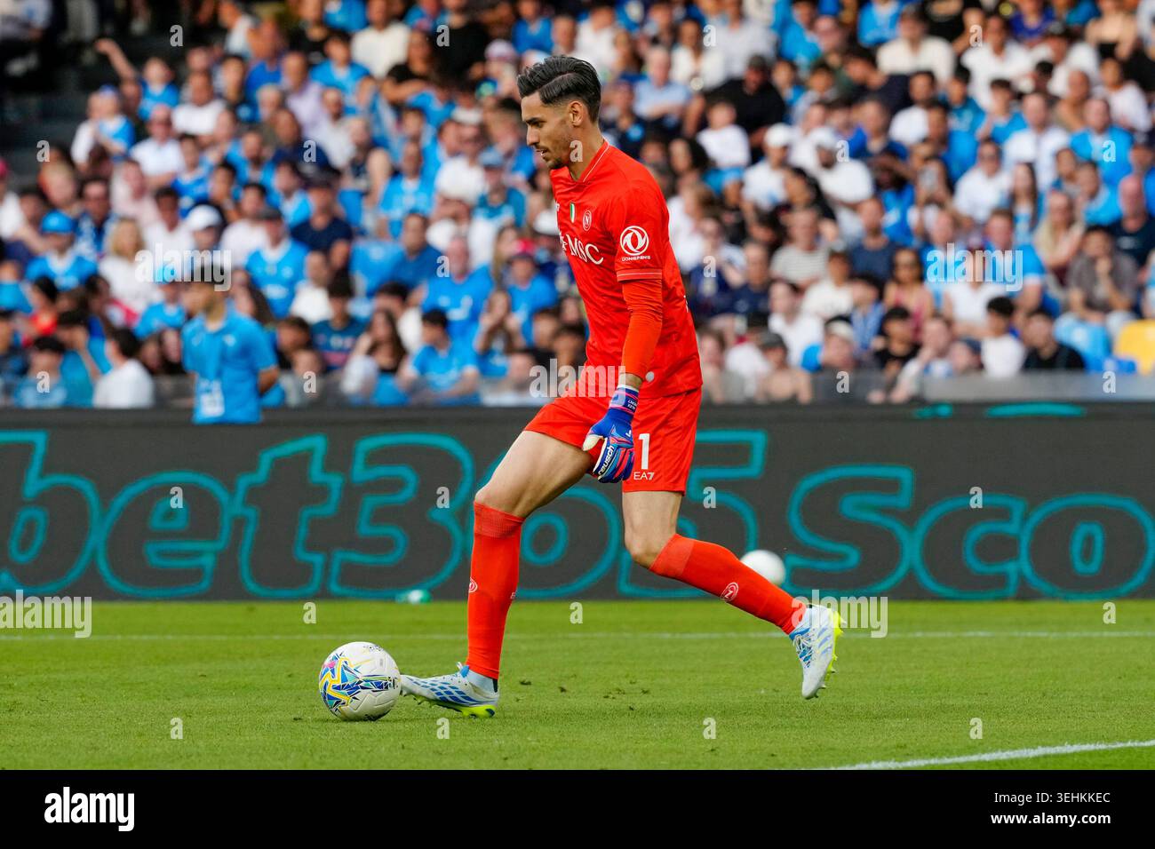 Naples, Italy. 24 May, 2026. Alex Meret of SSC Napoli during the Serie ...