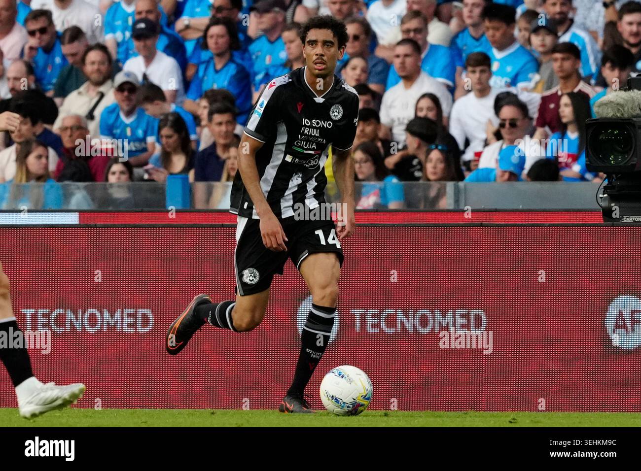 Naples, Italy. 24 May, 2026. Arthur Atta of Udinese Calcio during the ...