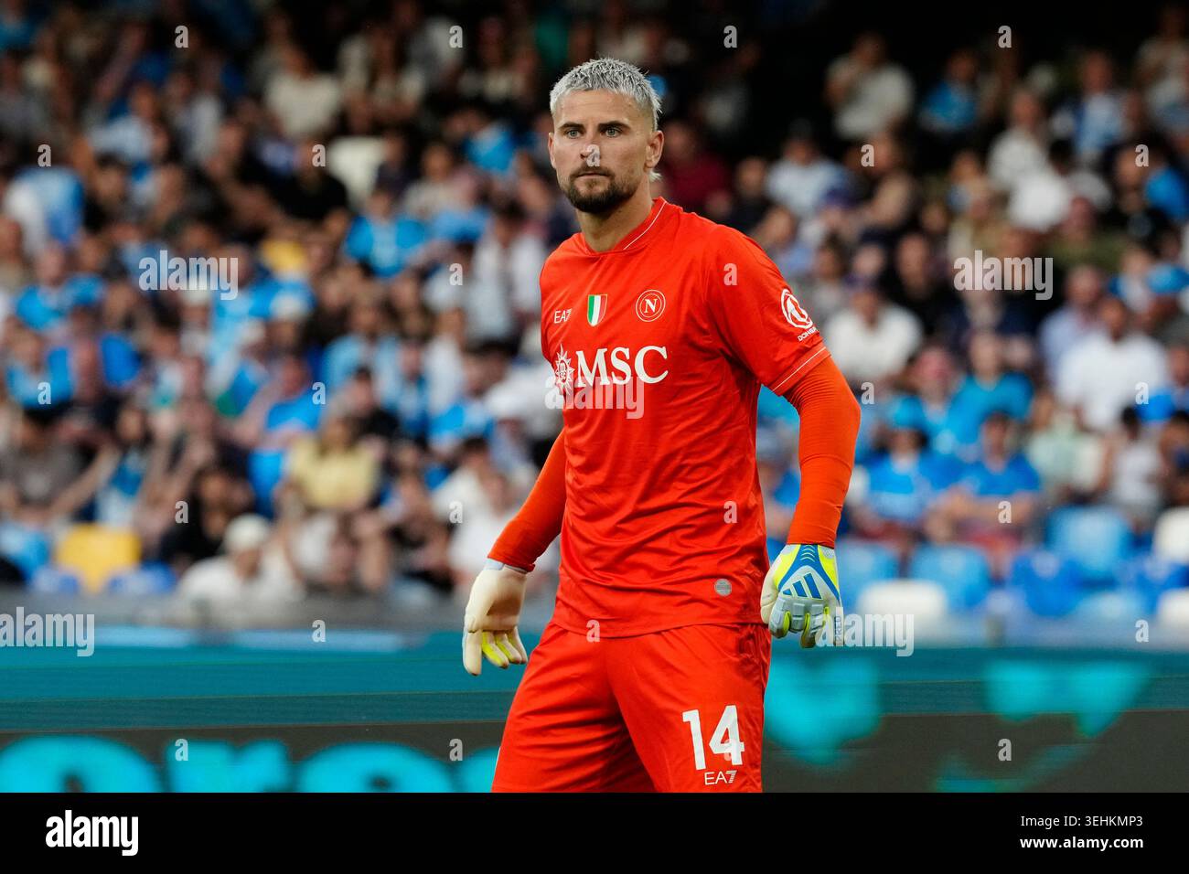 Naples, Italy. 24 May, 2026. Nikita Contini of SSC Napoli during the ...