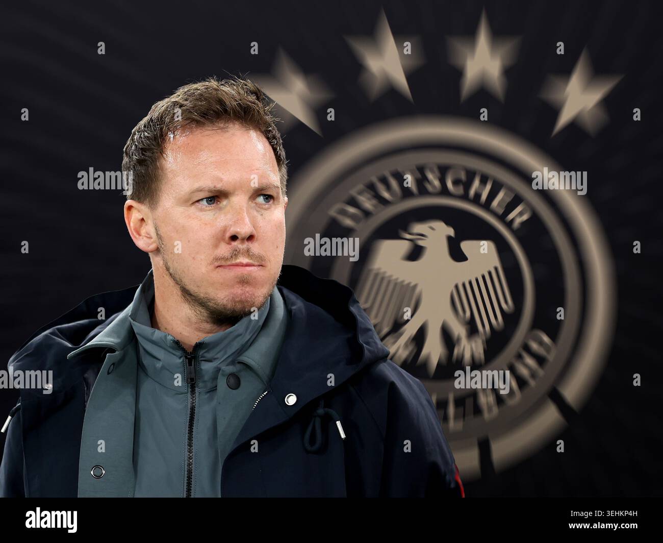 ! WARNING PHOTO MONTAGE ! Here in the picture Julian Nagelsmann ...