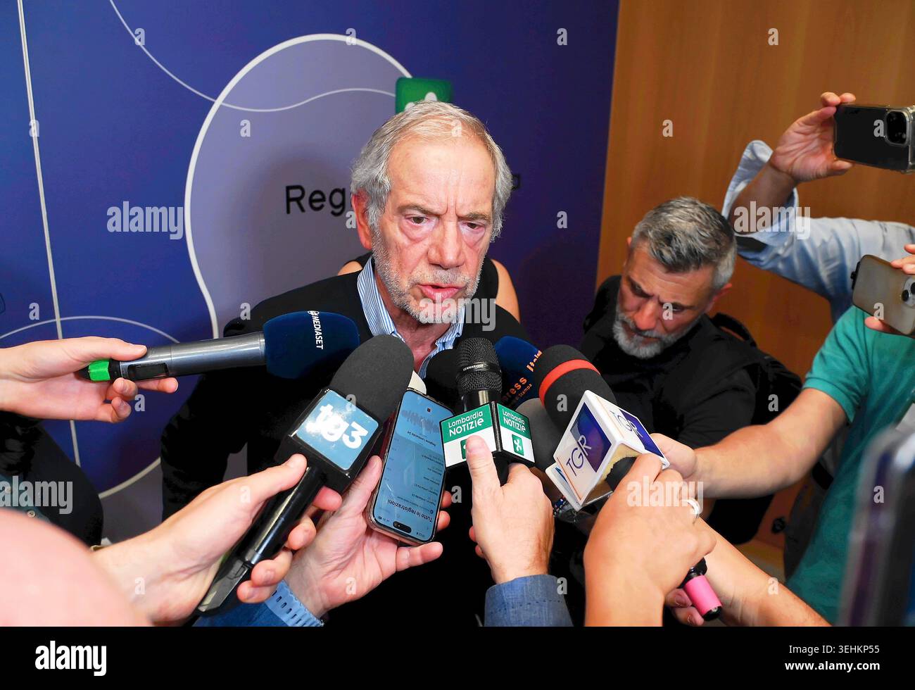 IPA85066880 - Milan - 2026/05/25- Palazzo Lombardia, Press conference ...