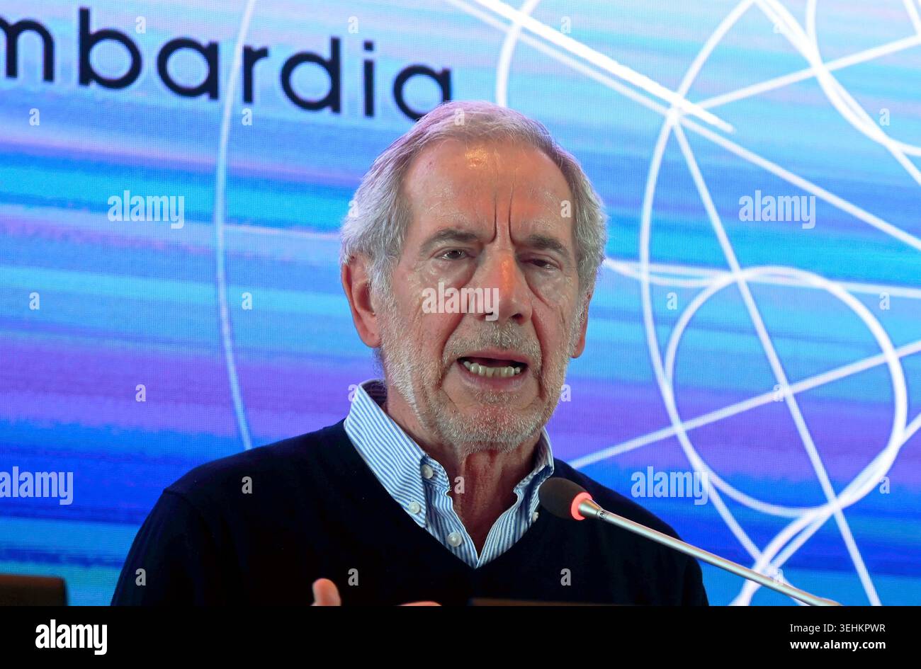 IPA85066899 - Milan - 2026/05/25- Palazzo Lombardia, Press conference ...