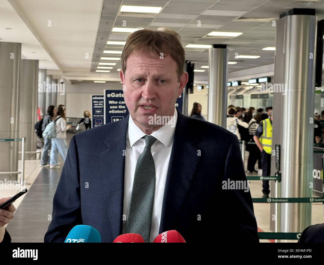 Minister for Justice, Home Affairs and Migration Jim O'Callaghan ...