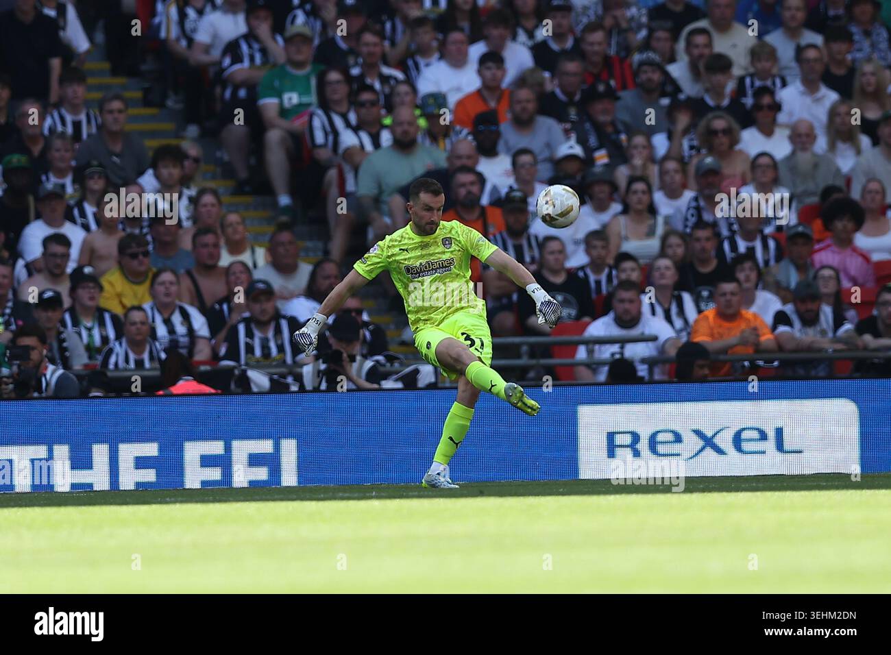 25th May 2026; Wembley Stadium, London, England; League Two Playoff ...