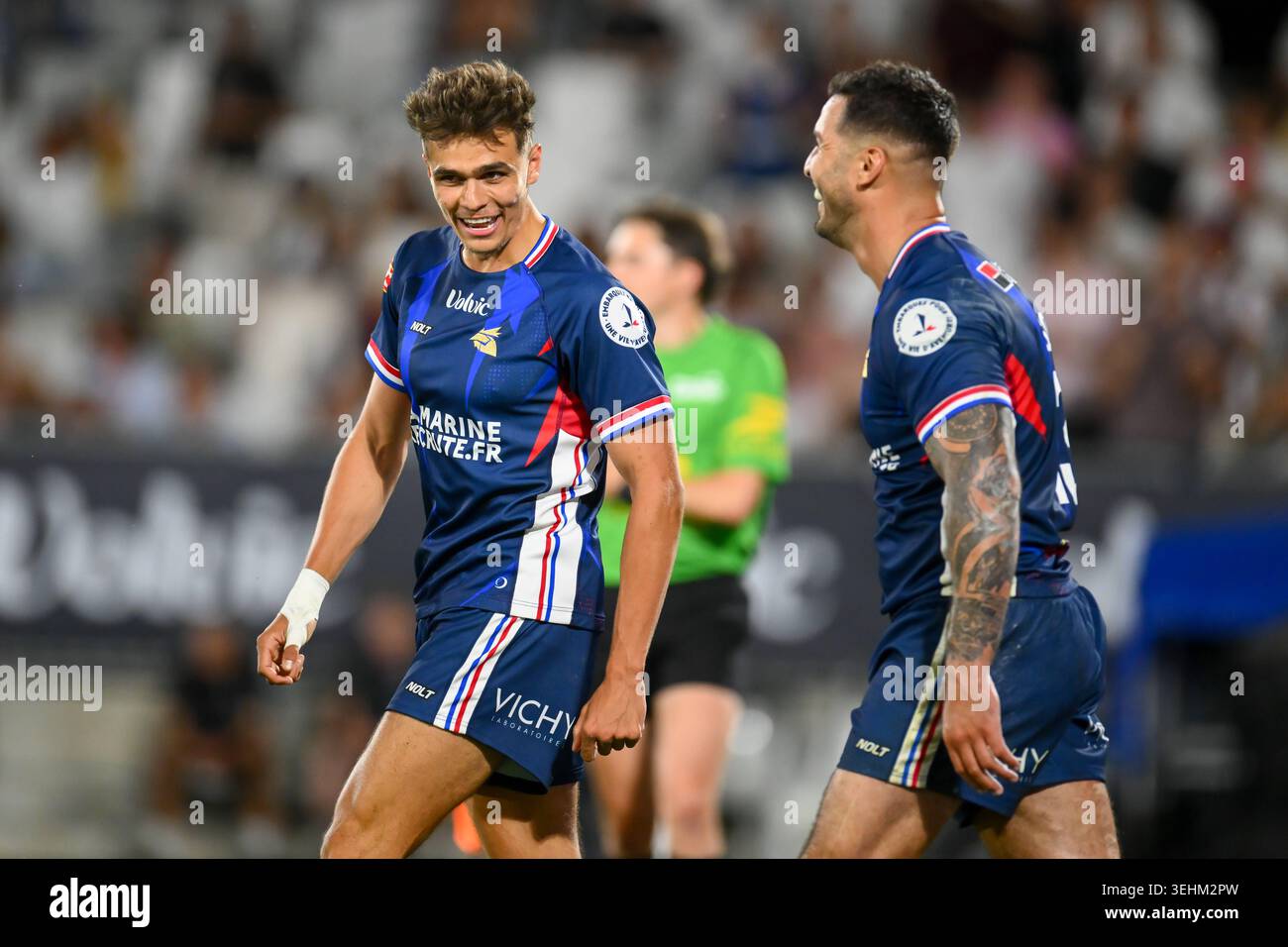 Pablo of France and Sofiane Guitoune of France during the Crunch ...
