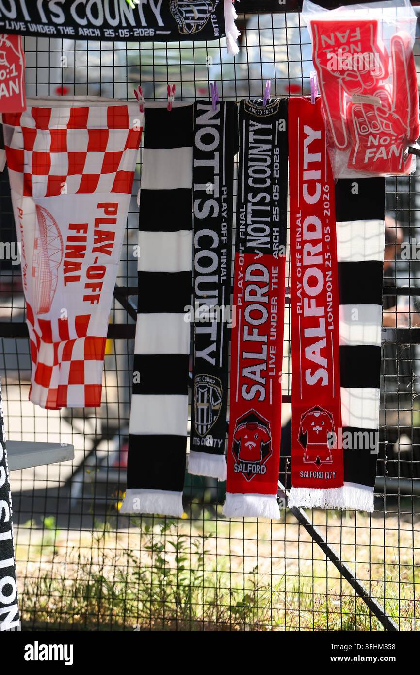25th May 2026; Wembley Stadium, London, England; League Two Playoff ...