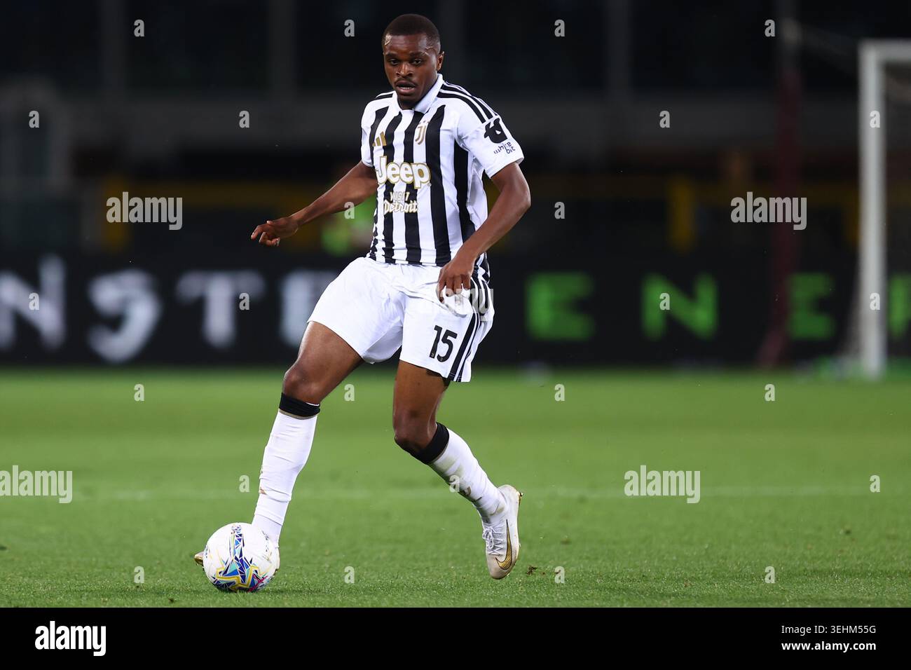 Pierre Kalulu of Juventus Fc in action during the Serie A match ...