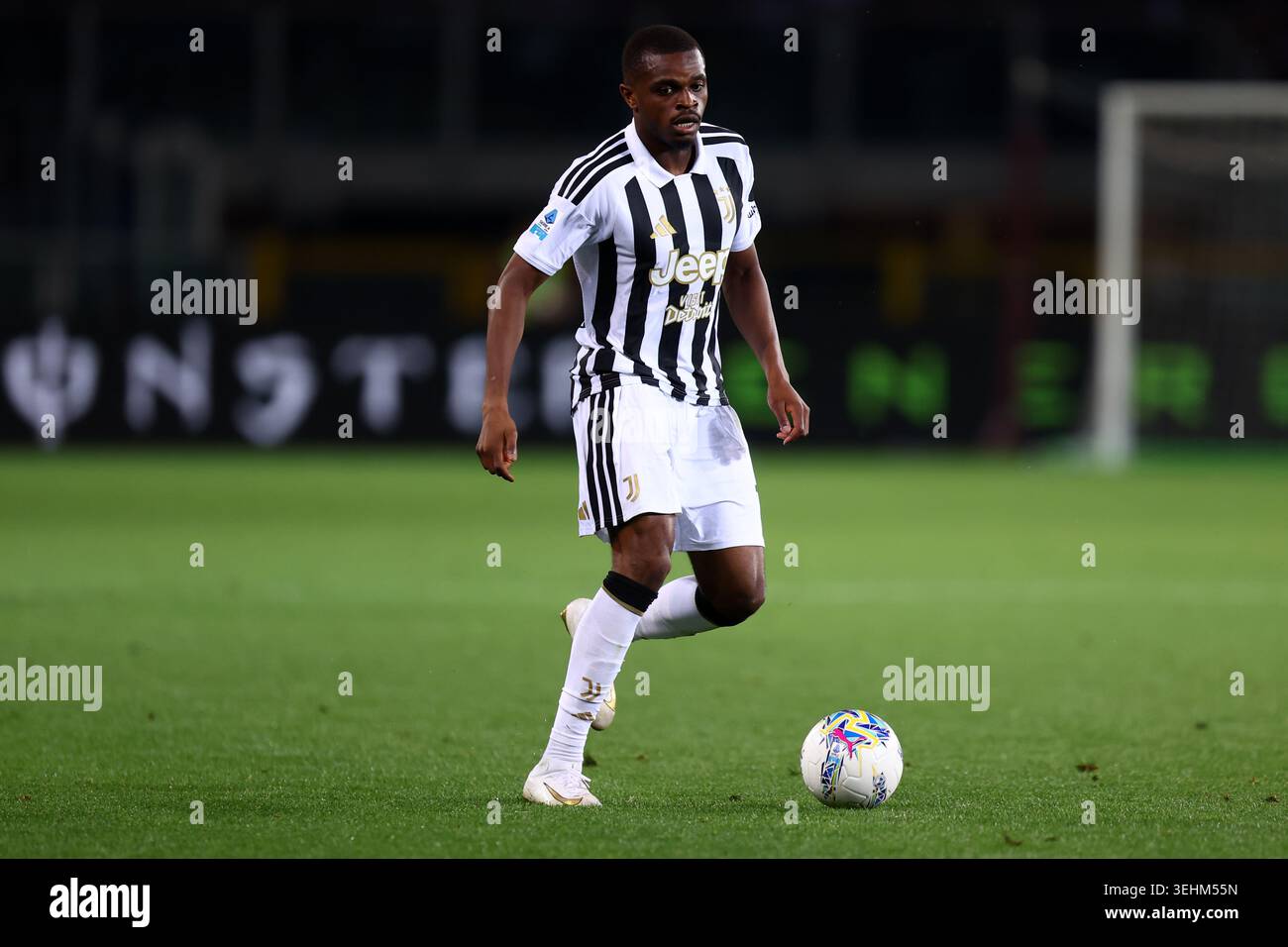 Pierre Kalulu of Juventus Fc in action during the Serie A match ...