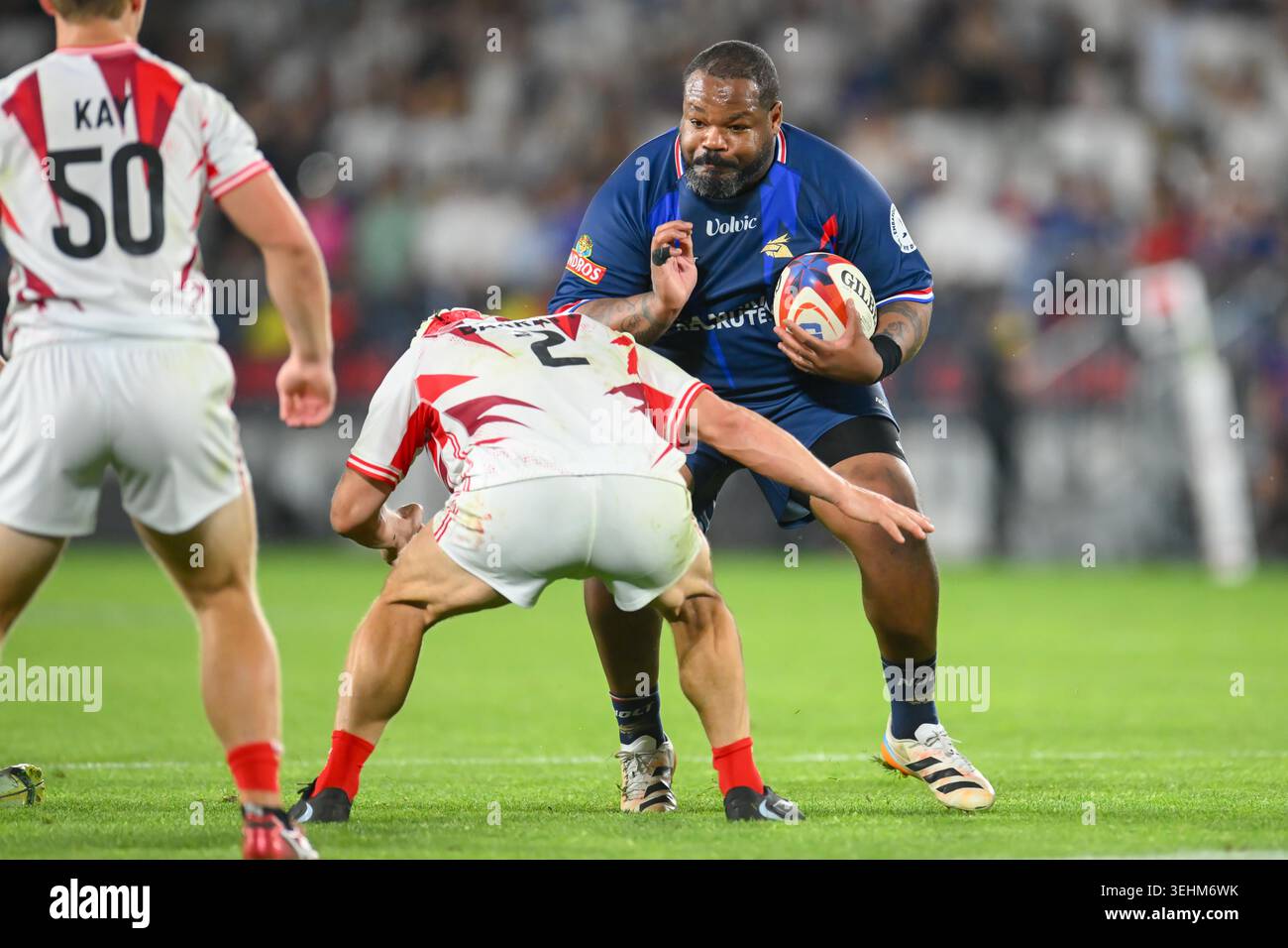 Mathieu Bastareaud of France during the Crunch Creator 2026 match ...