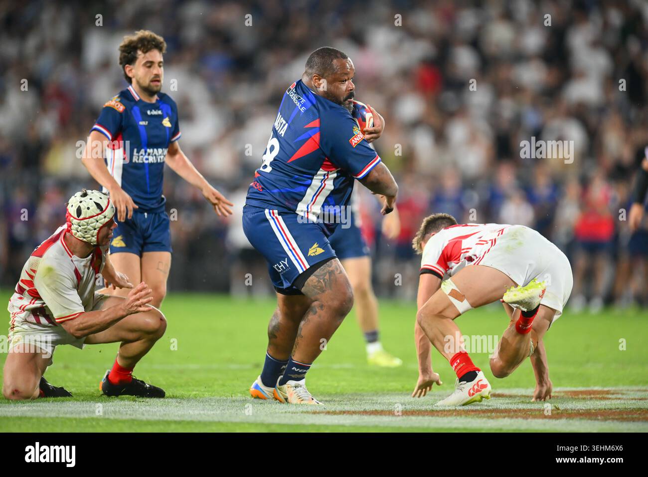 Mathieu Bastareaud of France during the Crunch Creator 2026 match ...