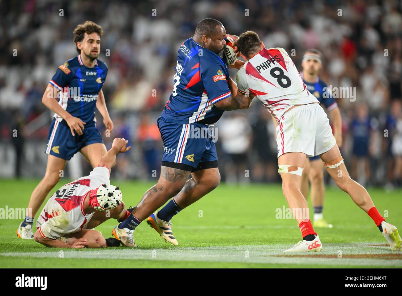 Mathieu Bastareaud of France during the Crunch Creator 2026 match ...