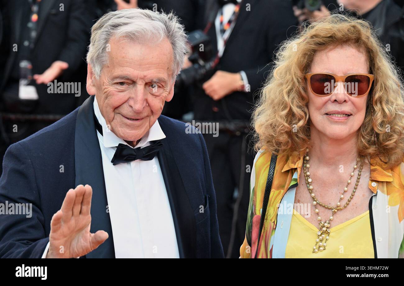 Director Costa-Gavras and actress and producer Michele Ray-Gavras at ...