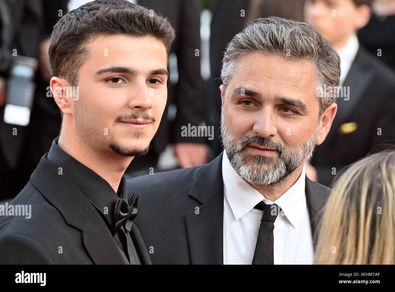 Director Olivier Nakache (right) at the ceremony. Credit: Anatoliy ...
