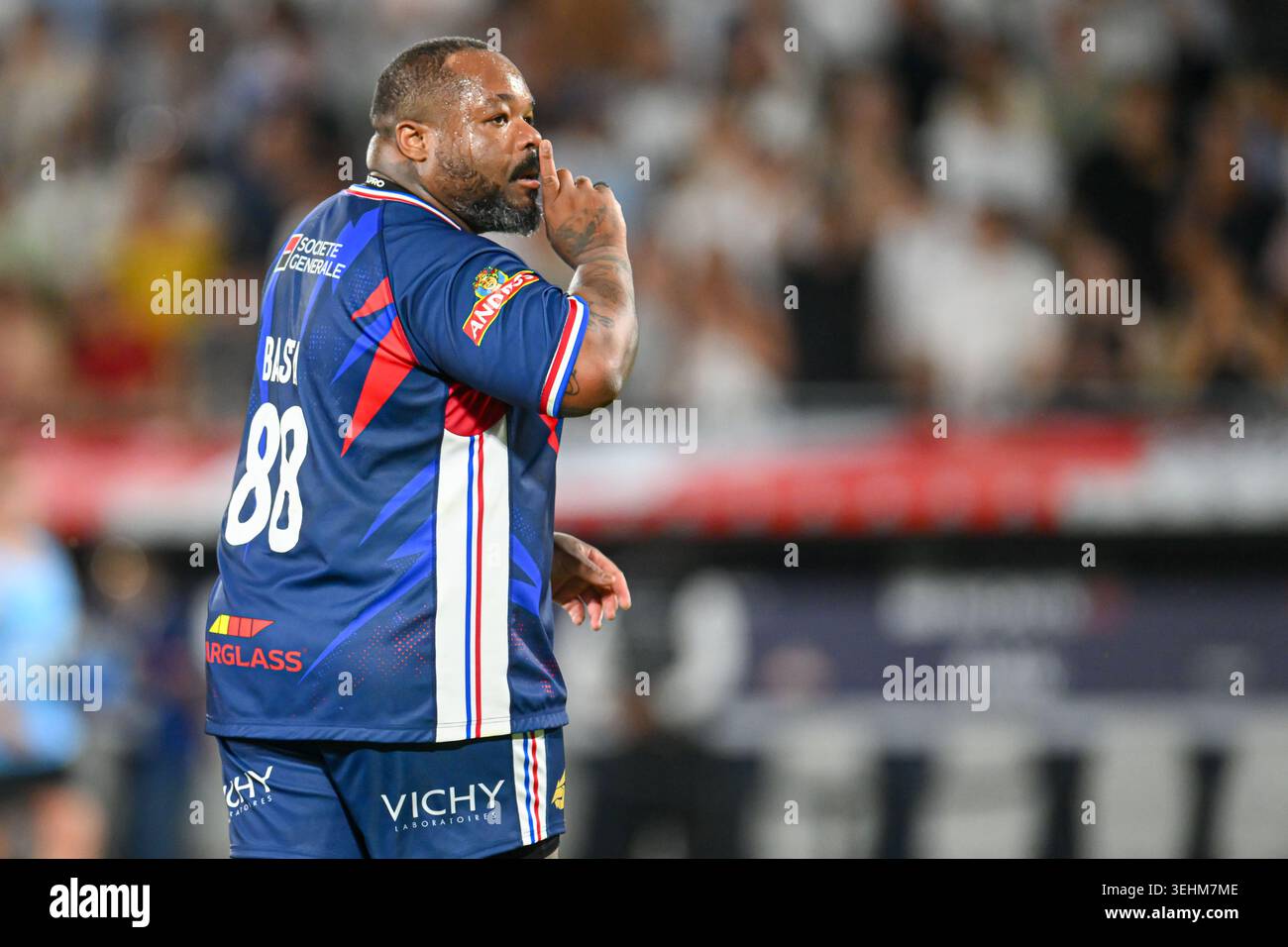 Mathieu Bastareaud of France during the Crunch Creator 2026 match ...