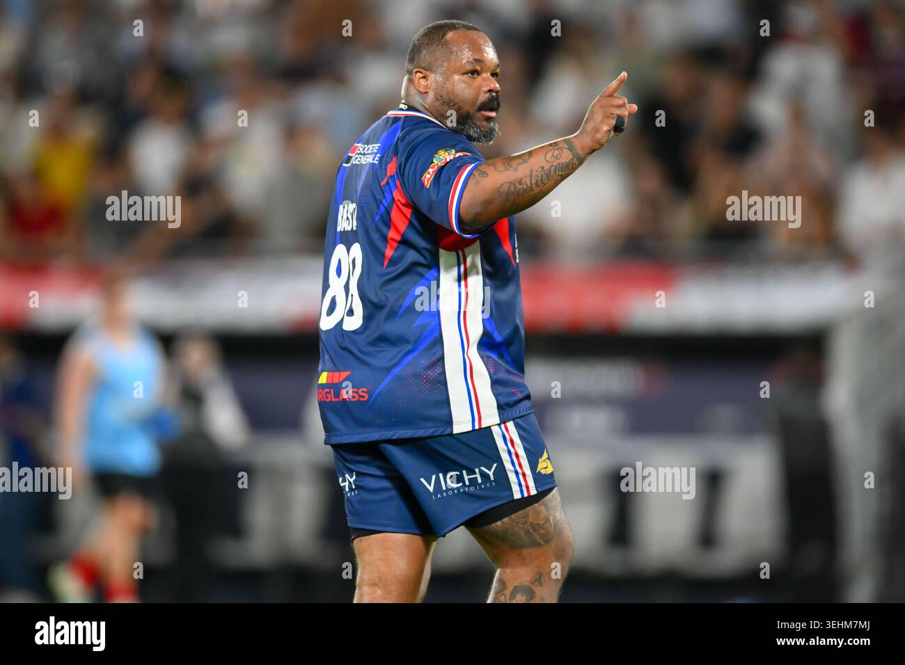 Mathieu Bastareaud of France during the Crunch Creator 2026 match ...