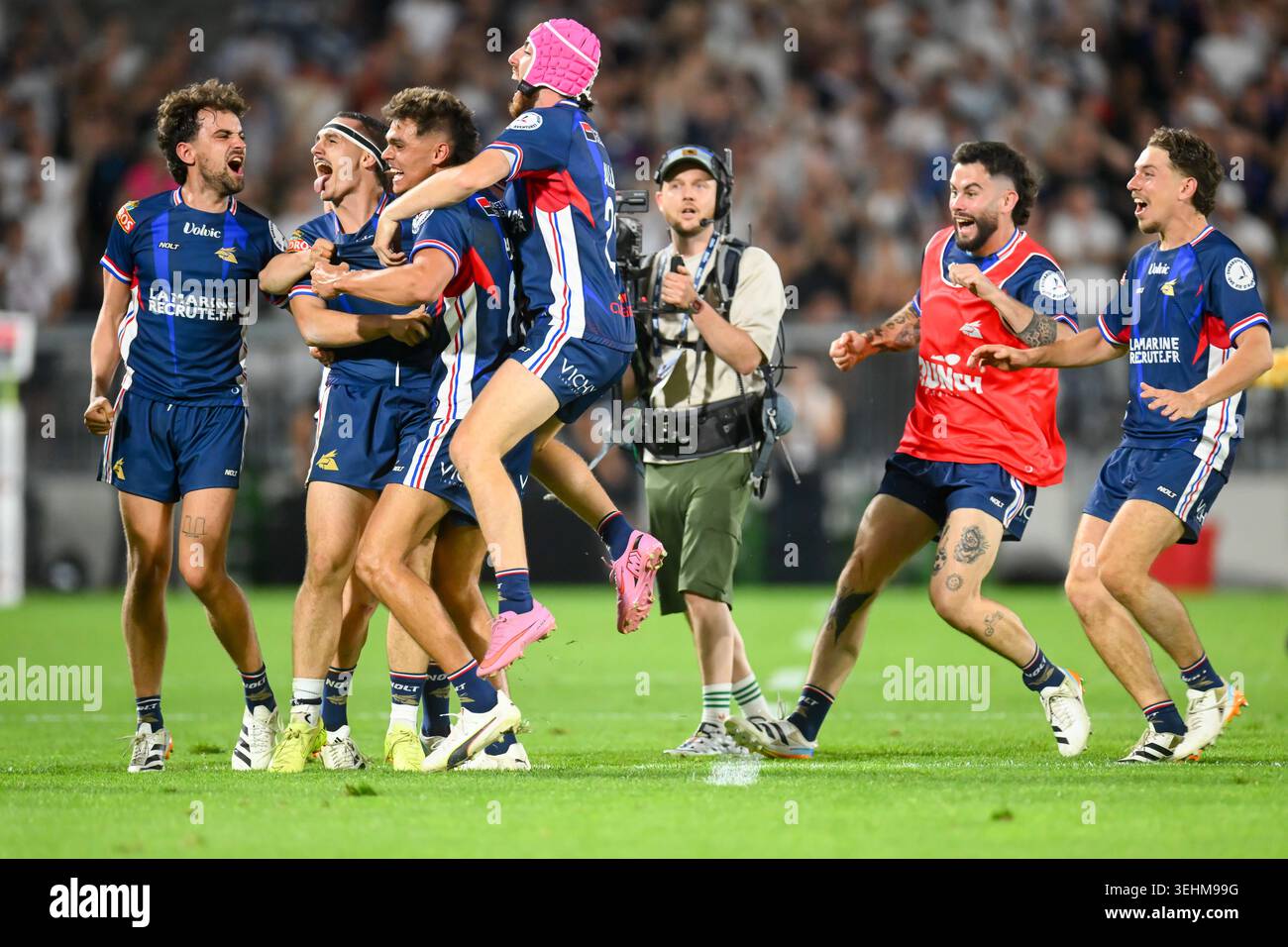 Team of France during the Crunch Creator 2026 match betweeen France and ...