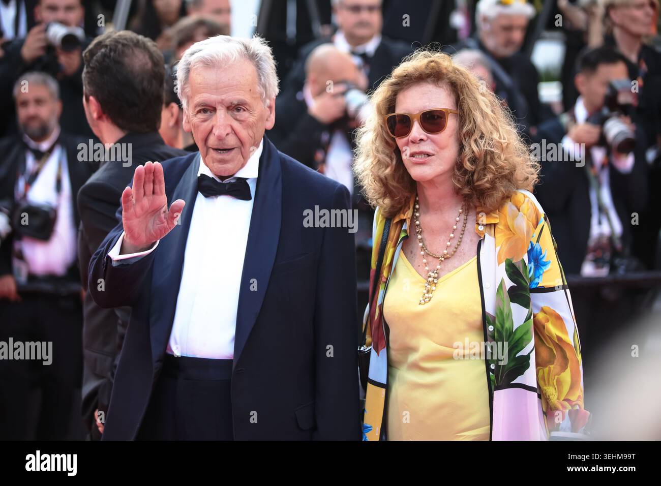 French-greek director, Costa-Gavras attends the Closing Ceremony red ...